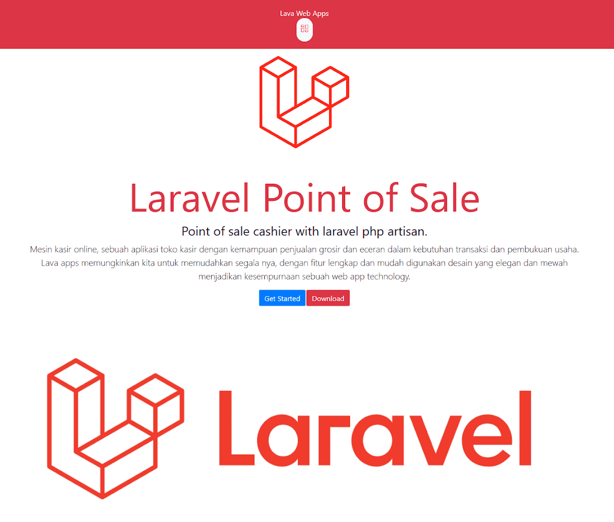 React Landing Page Website Themes Template